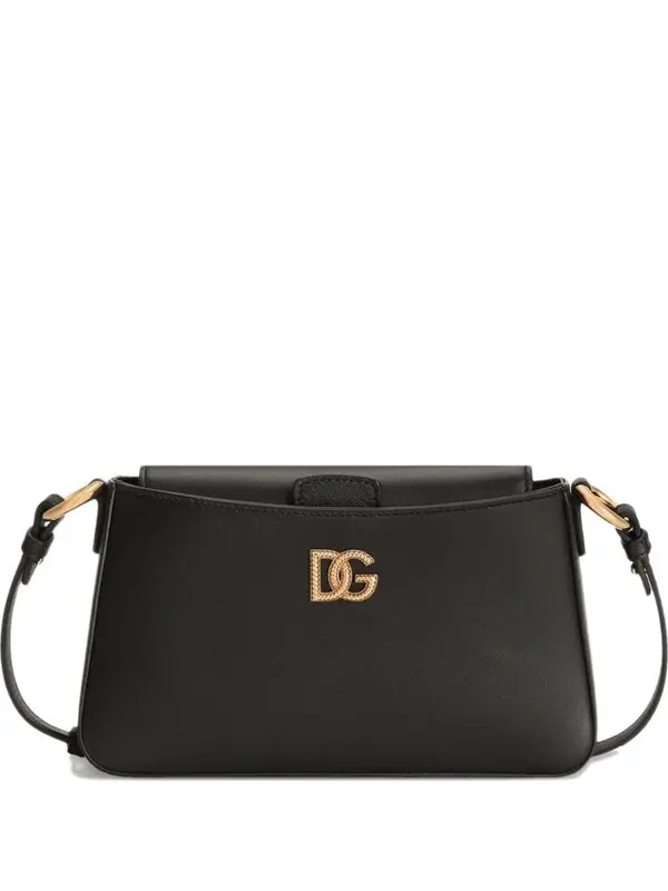 Dolce & Gabbana Leather Phone Bag - Black