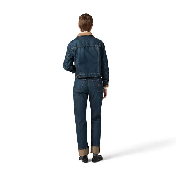 Miu Miu Denim Blouson Jacket
