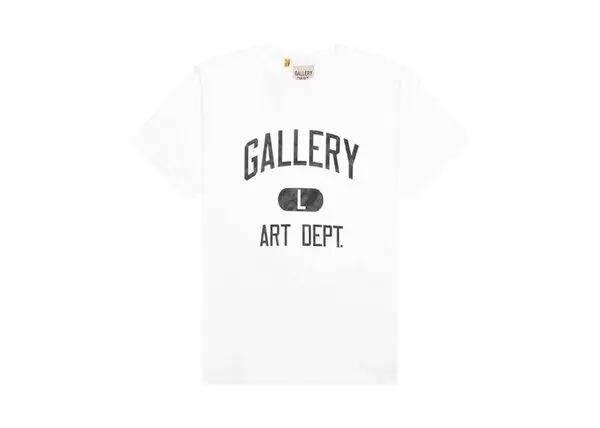 GALLERY DEPT. Art Dept T-shirt - White/black