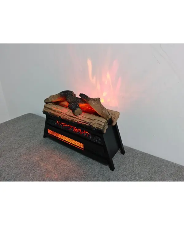 FLYNAMA 23 Inch Electric Fireplace 3d Log Set Insert