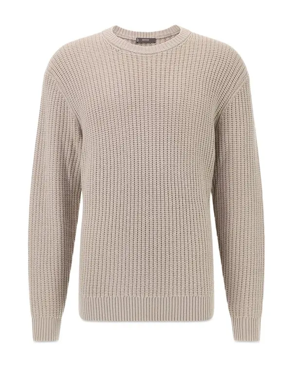 Boggi Milano Merino Wool Sweater - Sand