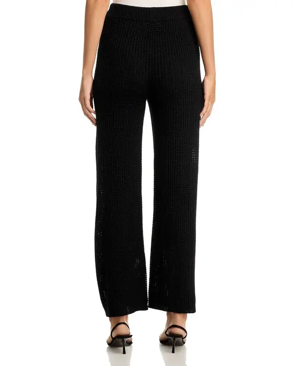 SINGLE THREAD Metallic Knit Pants