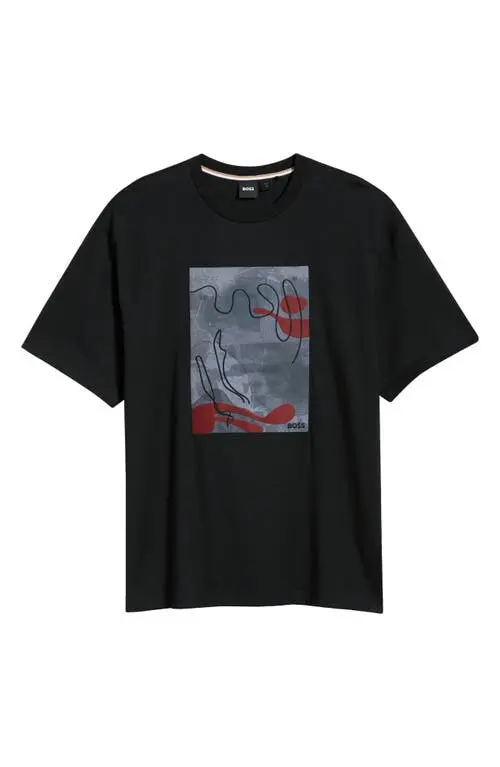 BOSS Tames Cotton Graphic T-shirt