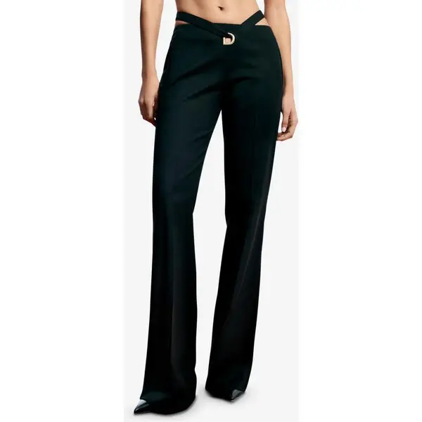 Desigual Strappy Flare Trousers