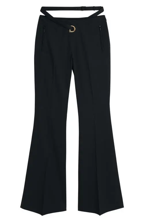 Desigual Strappy Flare Trousers