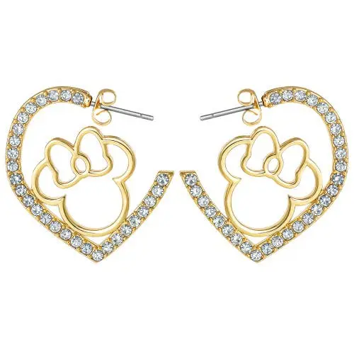 Disney Minnie Mouse Heart Earrings