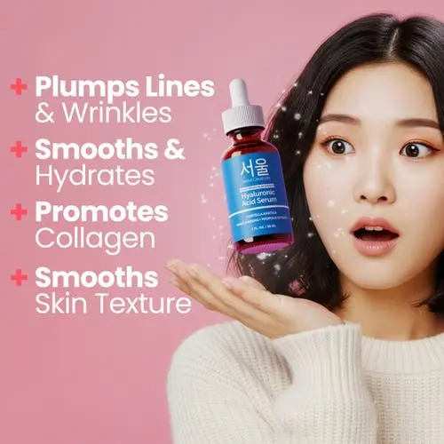 SEOUL CEUTICALS Korean Skin Care Hyaluronic Acid Serum - None
