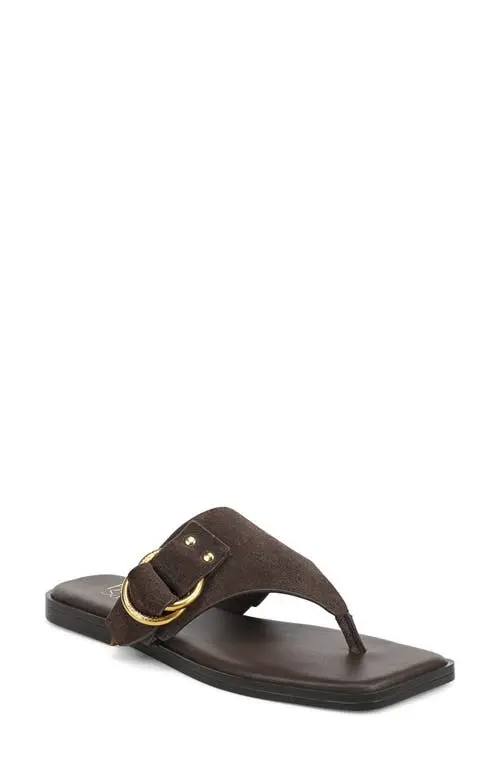 Franco Sarto Mavie Flip Flop - Umber Brown