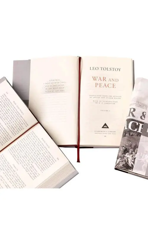 JUNIPER BOOKS War And Peace Book Set