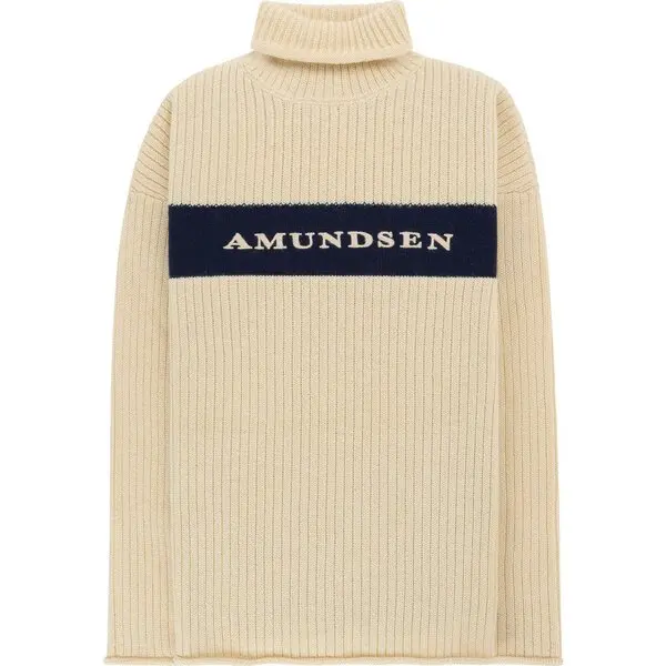 AMUNDSEN Heroes Ski Turtleneck - Natural