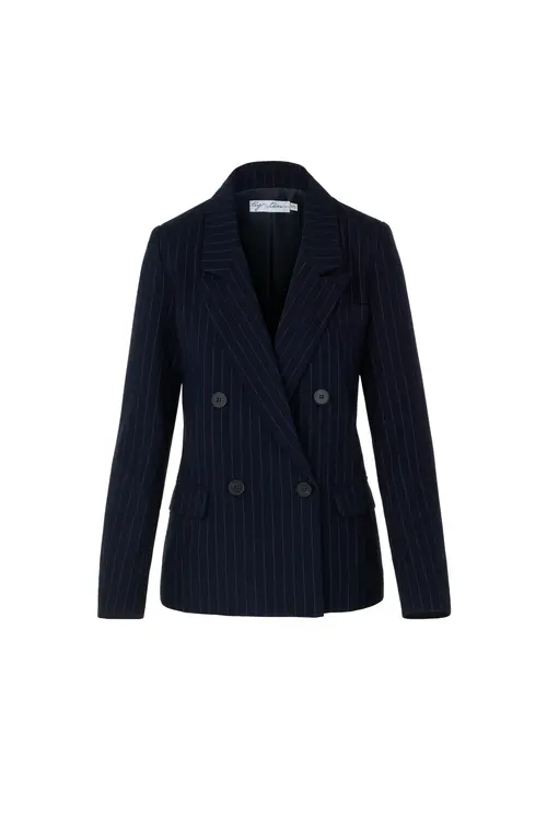 BY TESS COLLECTION Pinstripe Blazer