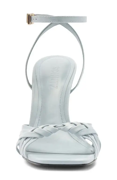 Schutz Tara Ankle Strap Sandal - Light Azure
