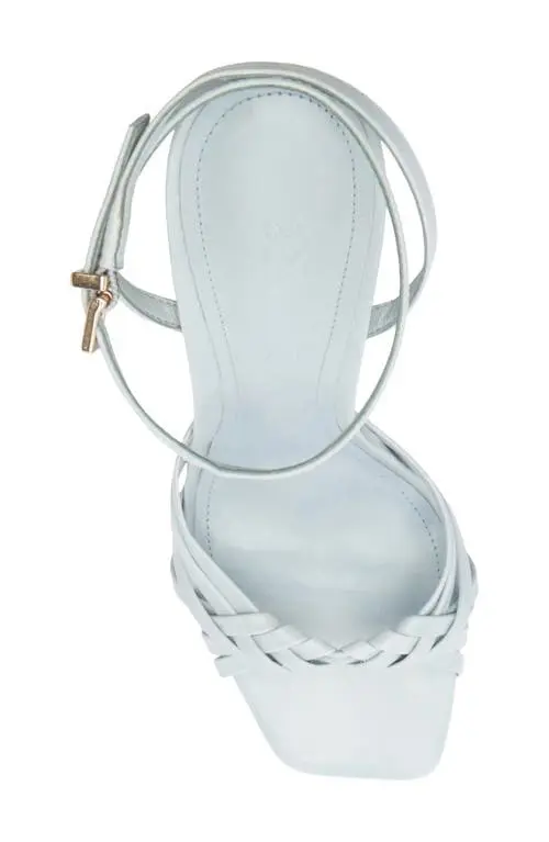 Schutz Tara Ankle Strap Sandal - Light Azure