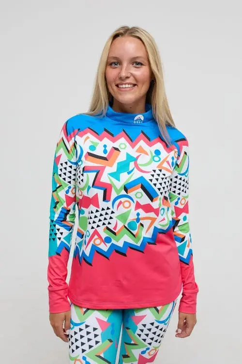 OOSC Baselayer Top - Multi-colour