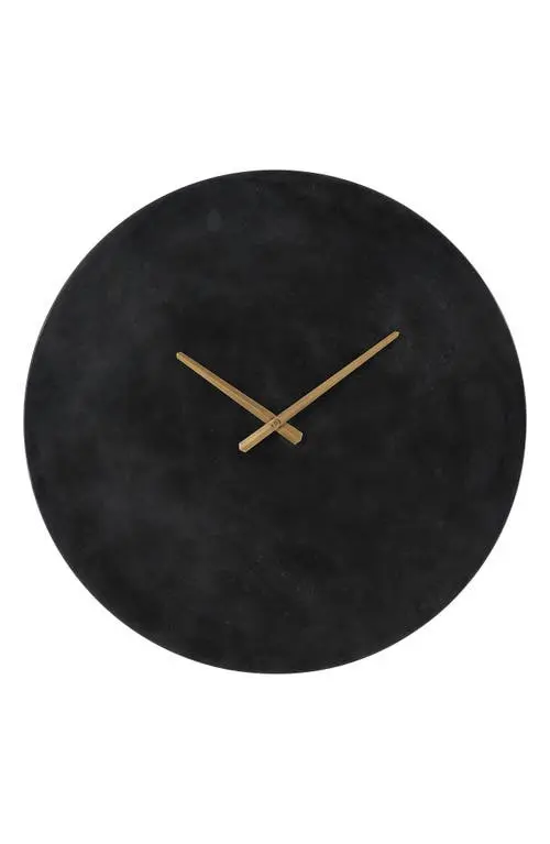 RENWIL Dayton Marble Wall Clock - Black