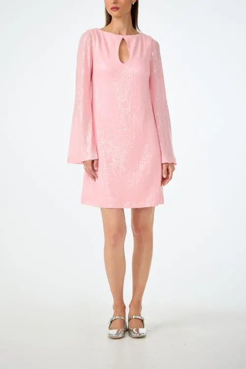 Trina Turk Sequin Embellished Shift Dress