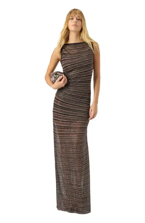 Missoni Long Striped Knit Dress