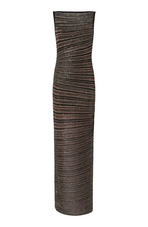 Missoni Long Striped Knit Dress