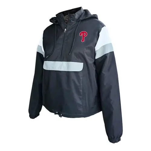 Profile Philadelphia Phillies Anorak Hoodie Quarter-zip Pullover