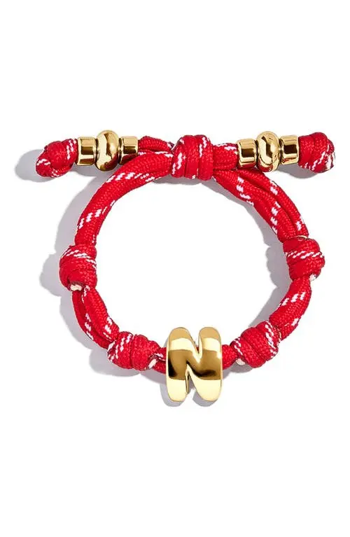 Baublebar Knotty Initial Bracelet - Red N