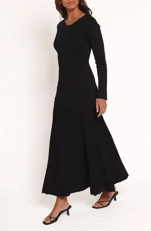 PETAL & PUP Monty Long Sleeve Midi Dress