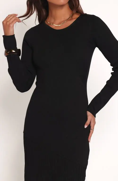 PETAL & PUP Monty Long Sleeve Midi Dress