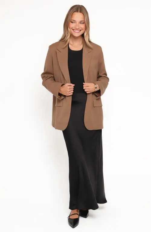 PETAL & PUP Oversized Tie-back Blazer
