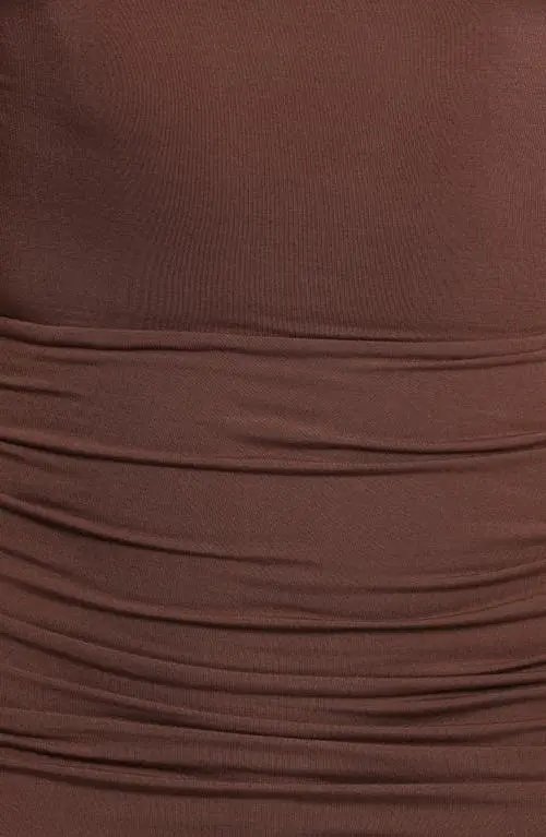 PETAL & PUP Long Sleeve Body-con Maxi Dress