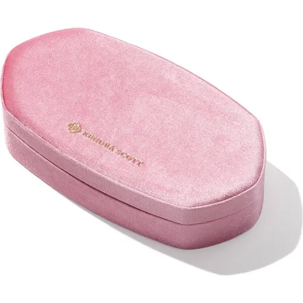 Kendra Scott Danielle Velvet Medium Jewelry Case - Pink