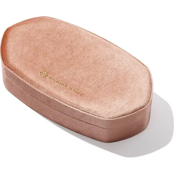 Kendra Scott Danielle Velvet Medium Jewelry Case - Terracotta