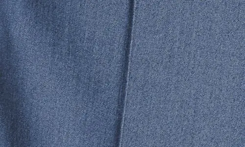 ISAAC MIZRAHI NEW YORK Cotton Chambray Pull-on Pants