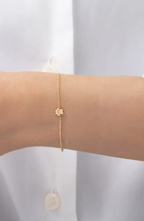 ZOE LEV Tiny Paw Chain Bracelet
