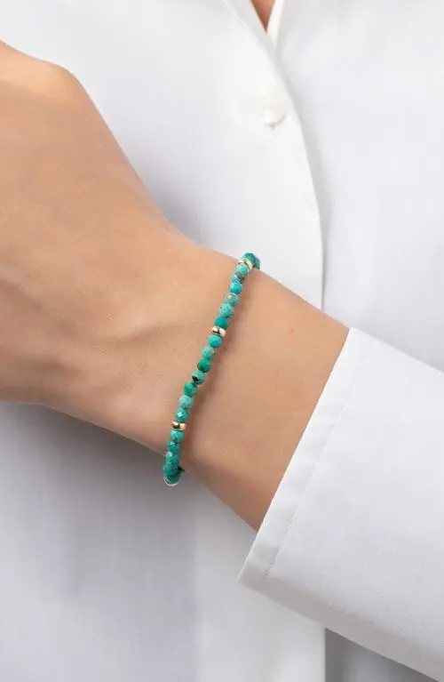 ZOE LEV 14k Gold Beaded Bracelet