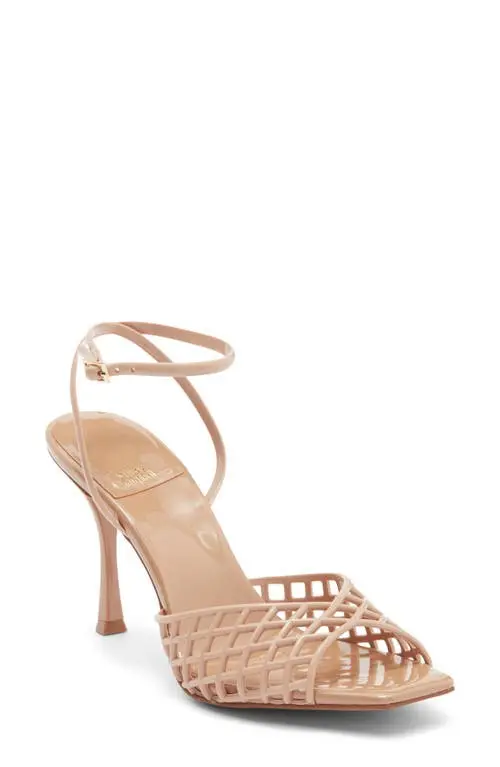 Jeffrey Campbell Lattix Ankle Strap Jelly Sandal - Natural