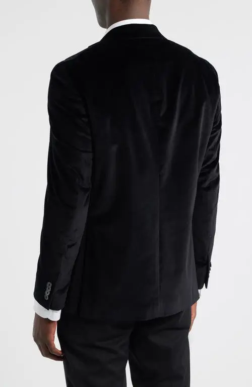 EMANUEL BERG Textured Stretch Cotton Sport Coat