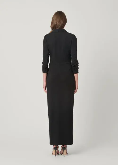 Shoshanna Asher Crystal Crepe Dress