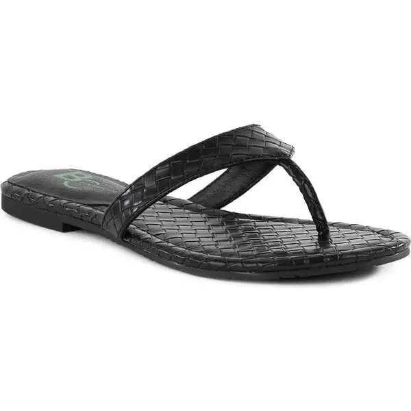 Bc Footwear Fiera Flip Flop - Black