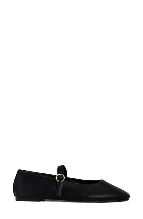 SHU SHOP Annabelle Mary Jane Flat - Black
