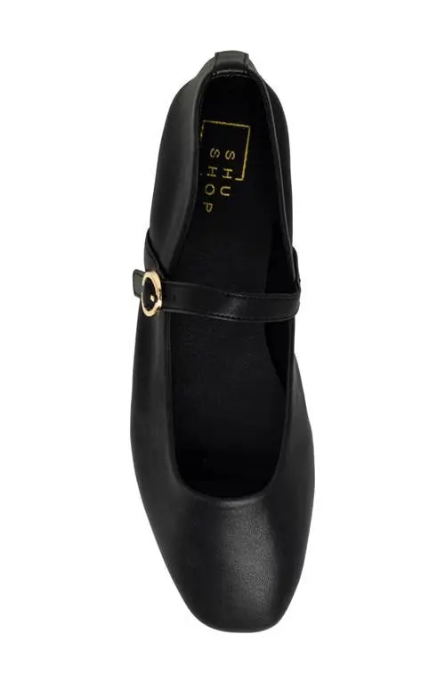 SHU SHOP Annabelle Mary Jane Flat - Black