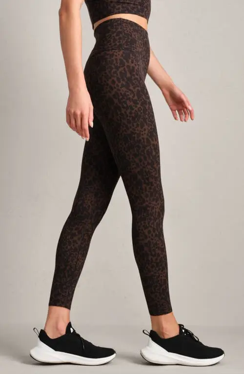 RHONE Revive Pocket 7/8 Leggings - Java Leopard
