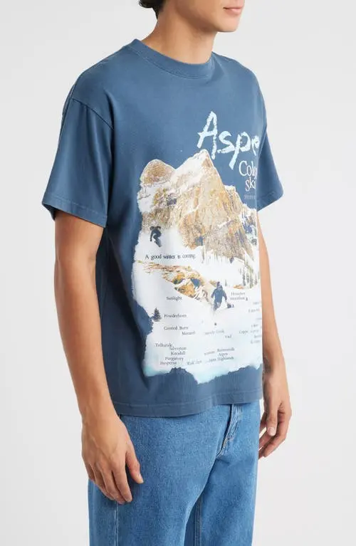 ID SUPPLY CO Npl Ski Areas Graphic T-shirt