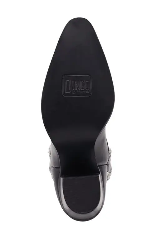 DINGO Diamonds Forever Knee High Western Boot - Black