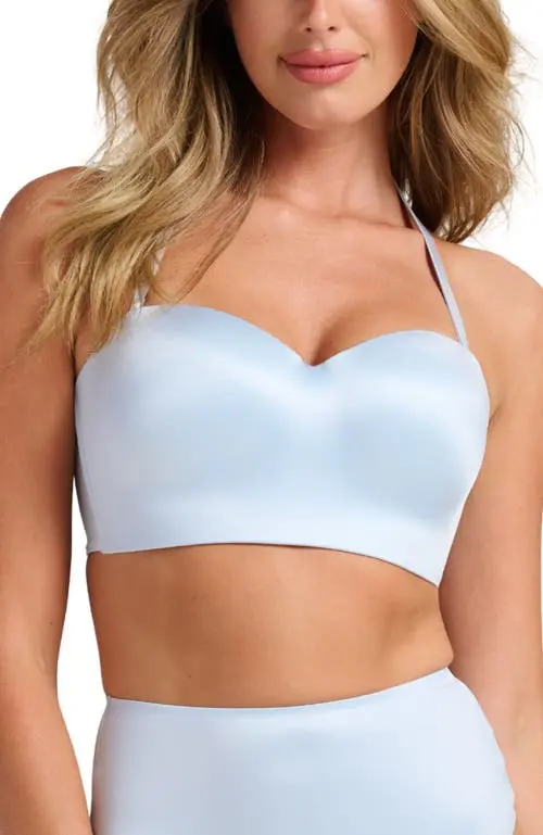 SIELLA Smooth Satin Foam Bustier - Something Blue