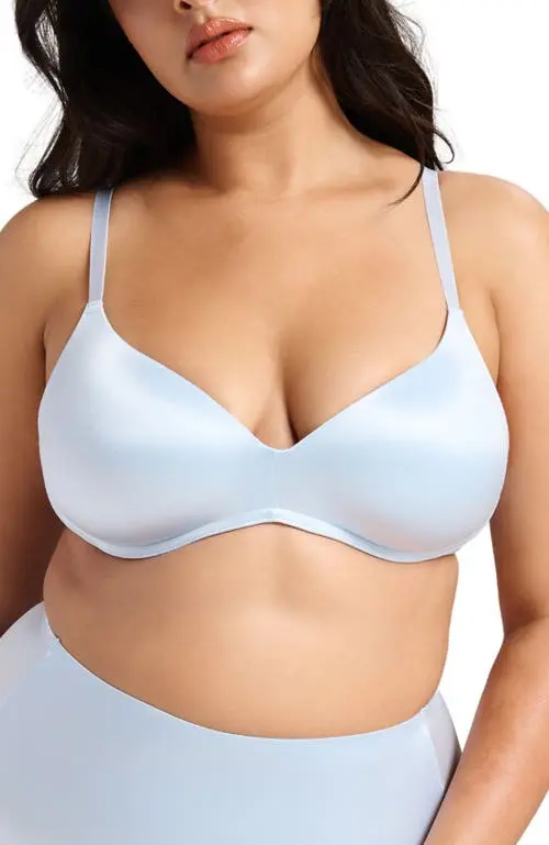 SIELLA Smooth Satin Luxe Lift Bra - Something Blue