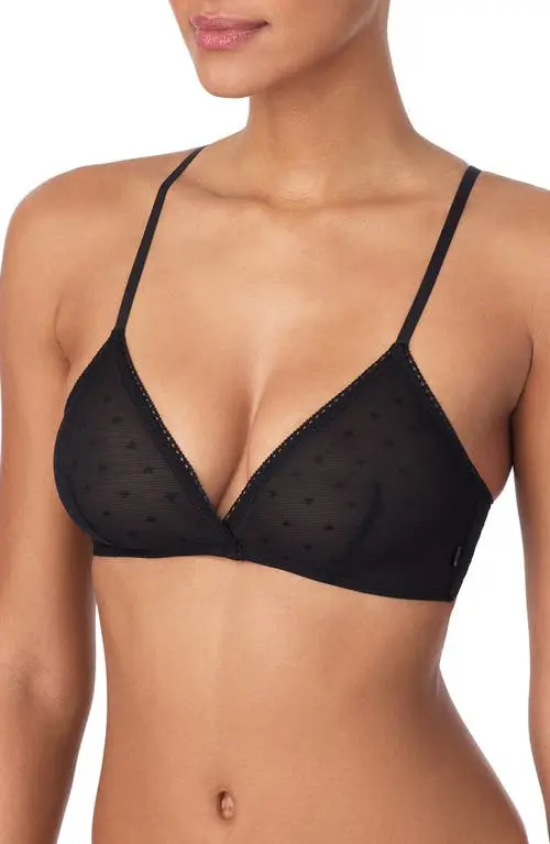 Dkny Heart Mesh Bralette