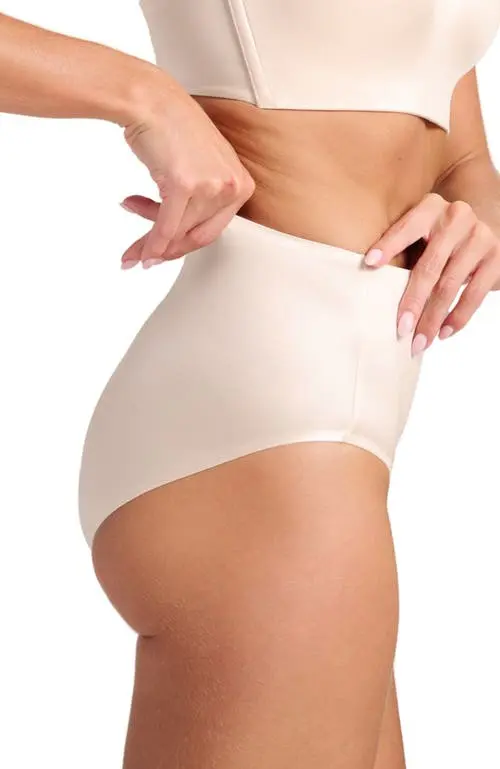 SIELLA Smooth Satin Brief - Champagne