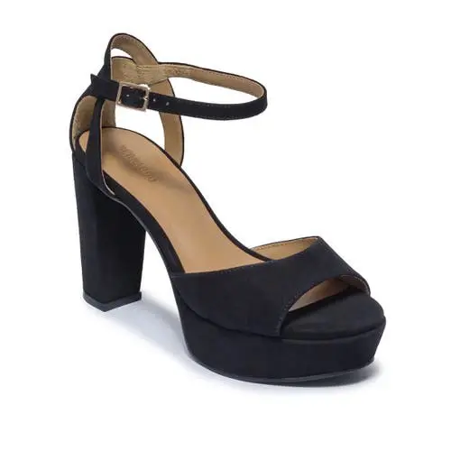 Bernardo Valeria Platform High Heel Sandal - Black