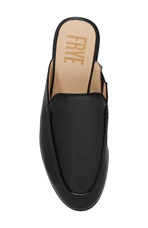 THE FRYE COMPANY Faith Leather Mule - Black