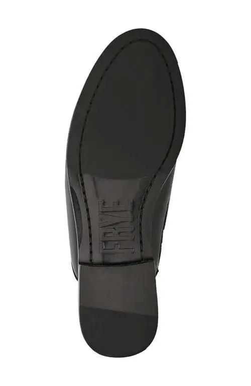 THE FRYE COMPANY Faith Leather Mule - Black