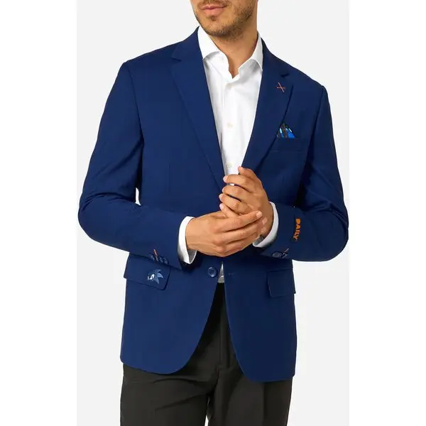 Opposuits X Sonic The Hedgehog Daily Slim Fit Sport Coat - Blue